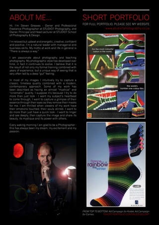 Steven Greaves CV 2015 | PDF