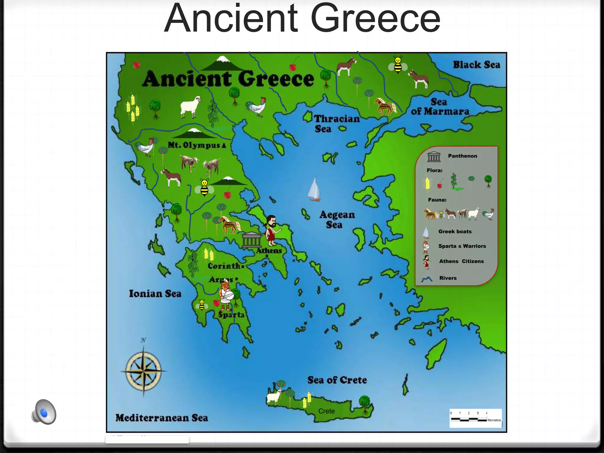 Ancient Greece Map | PPTX