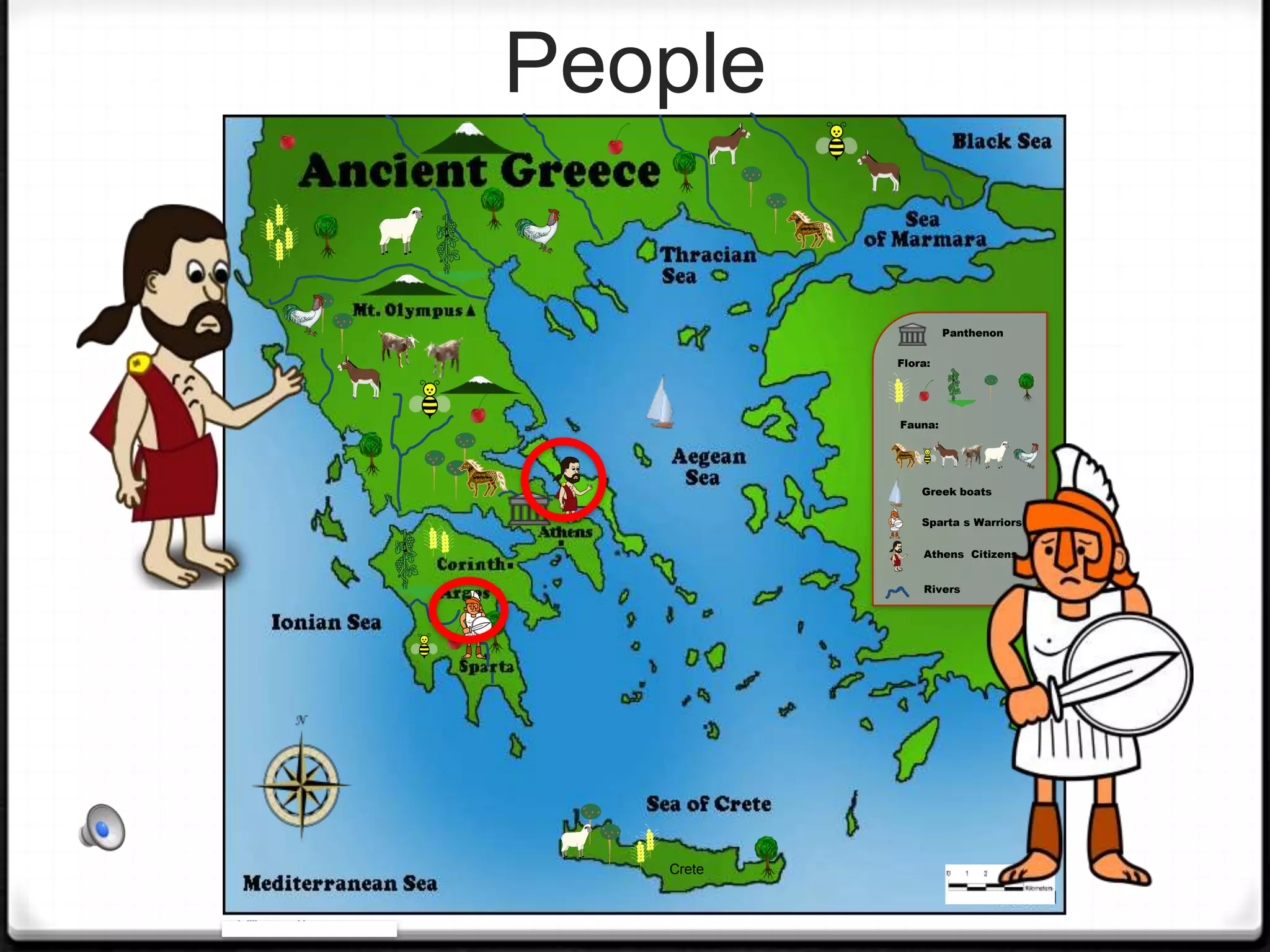 Ancient Greece Map | PPTX