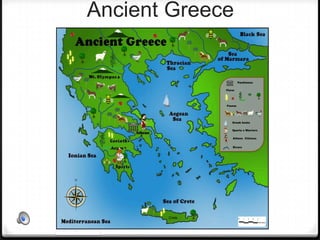 Ancient Greece Map | PPTX