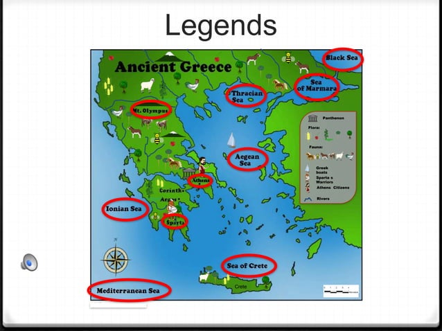 Ancient Greece Map | PPTX