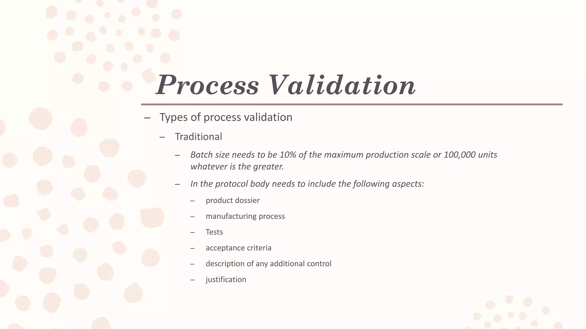 Guidelines to Audit Validation Packages_RGA | PDF