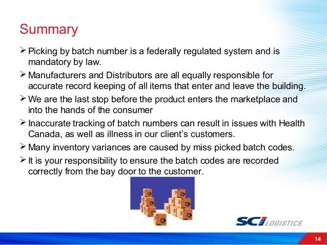 The Importance of Traceability
