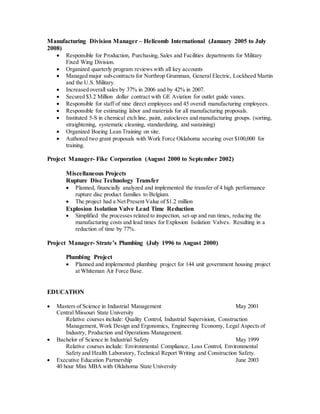 Brady Stephens Resume | DOCX