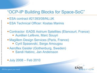 OCP-SPIRIT-Final-v5 | PPT