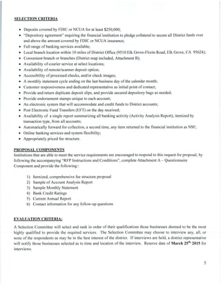 Banking Services RFP FINAL | PDF
