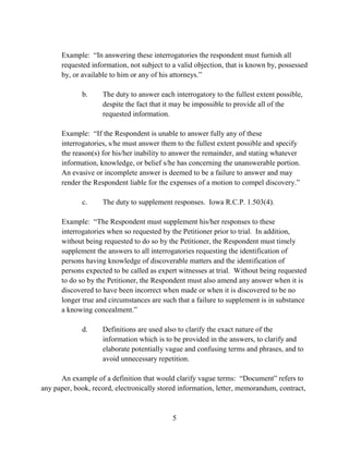 Discovery outline 9-28-13 | PDF