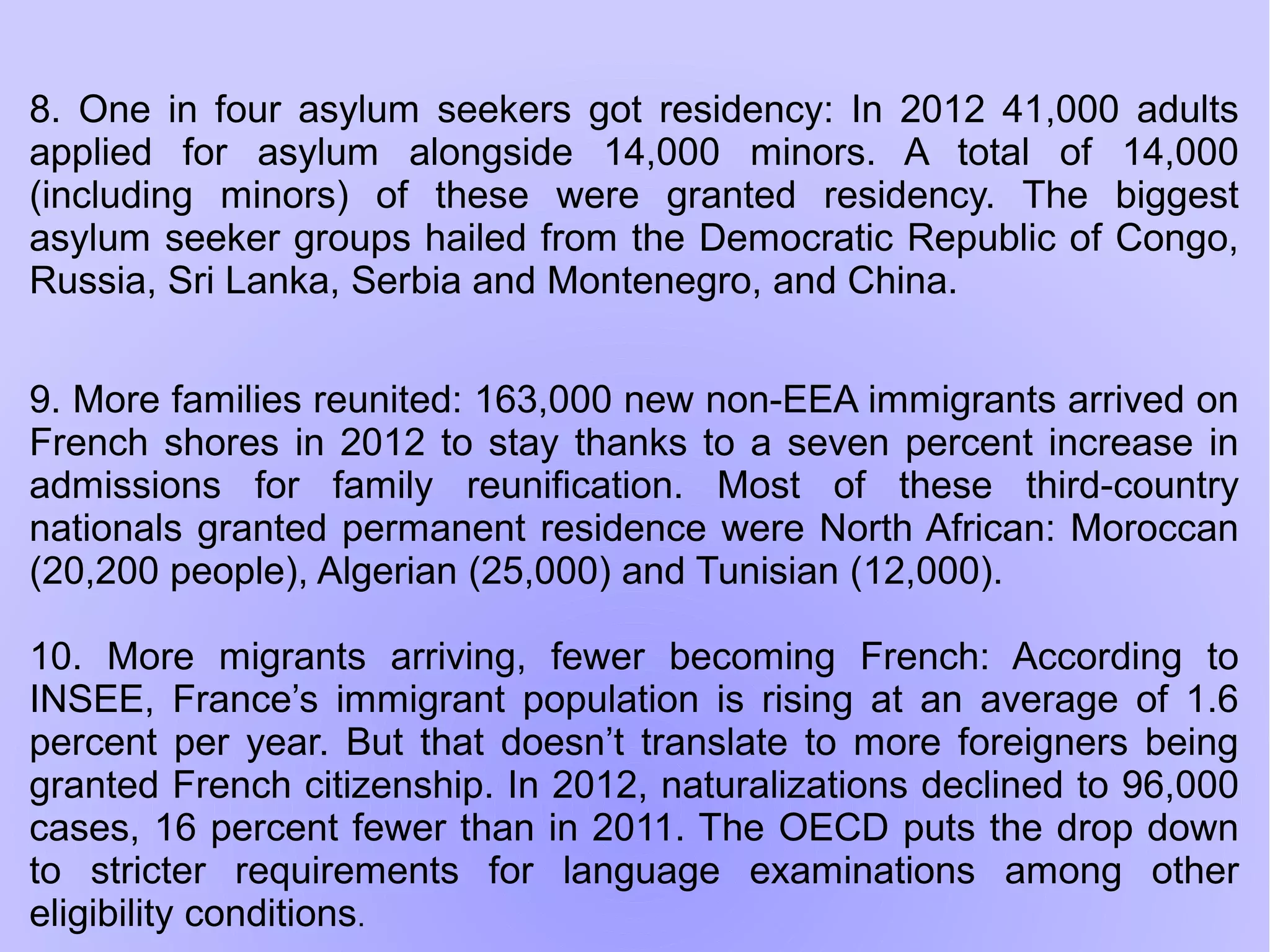 Immigration in France | ODP