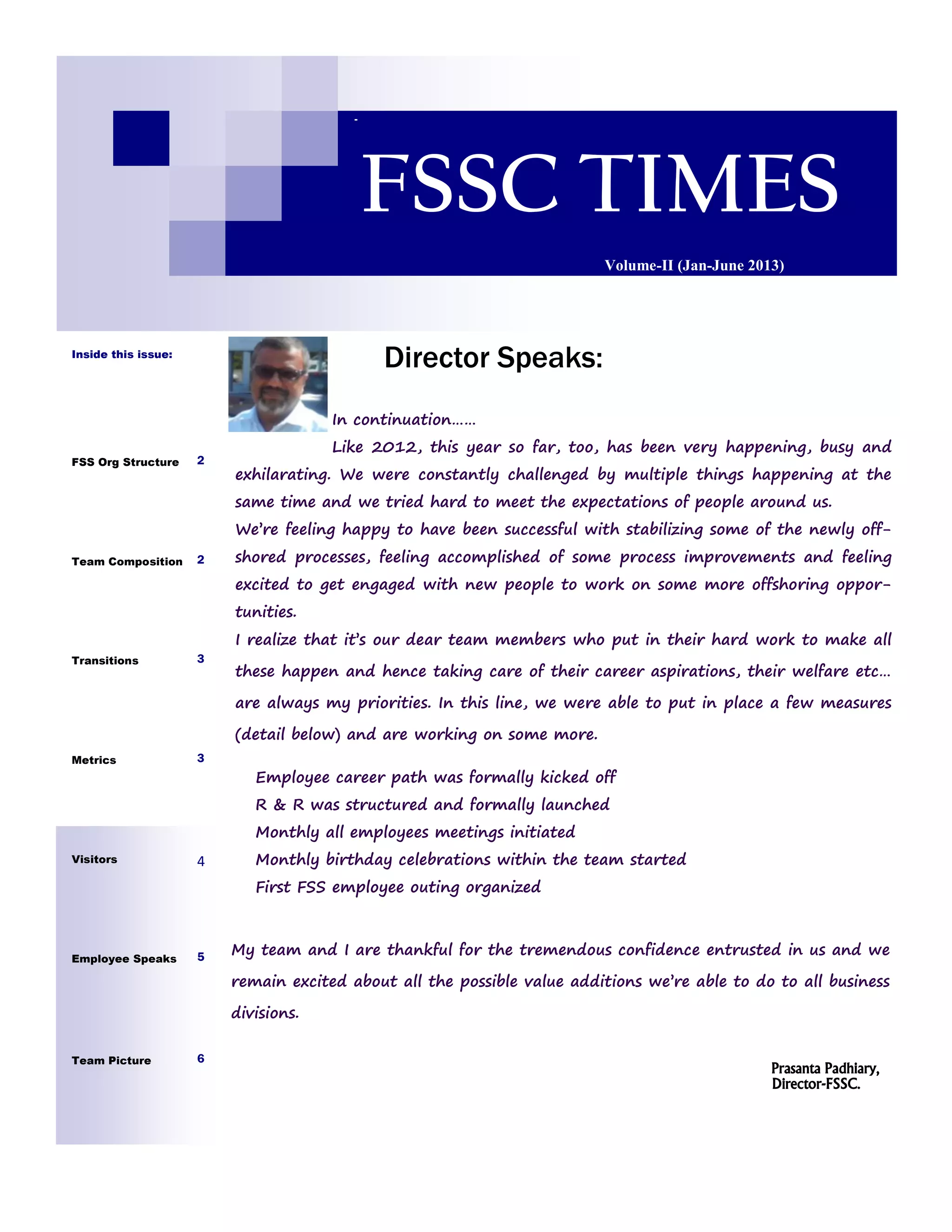 FSSC Times - V 2 | PDF