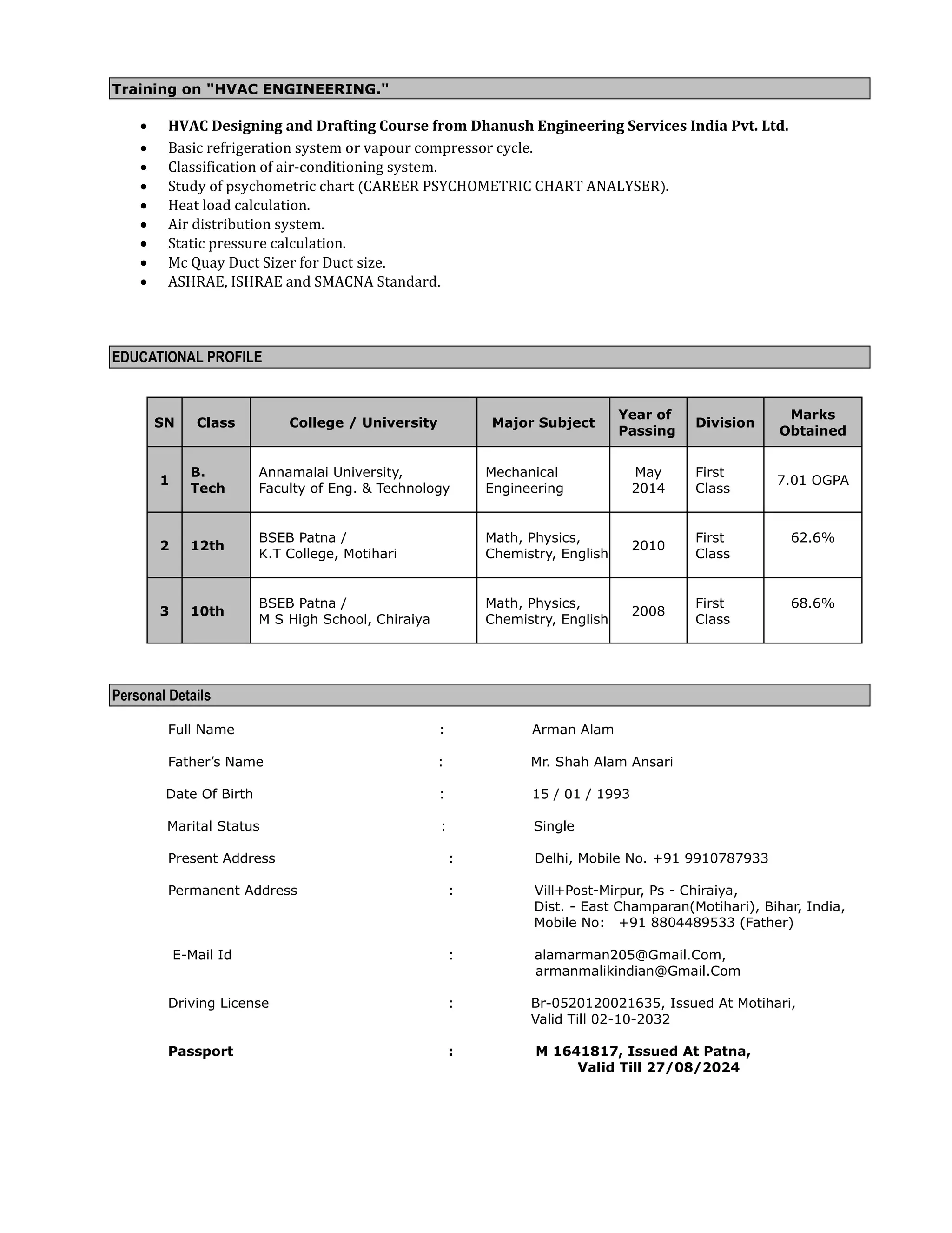 New C_V (ARMAN) | PDF
