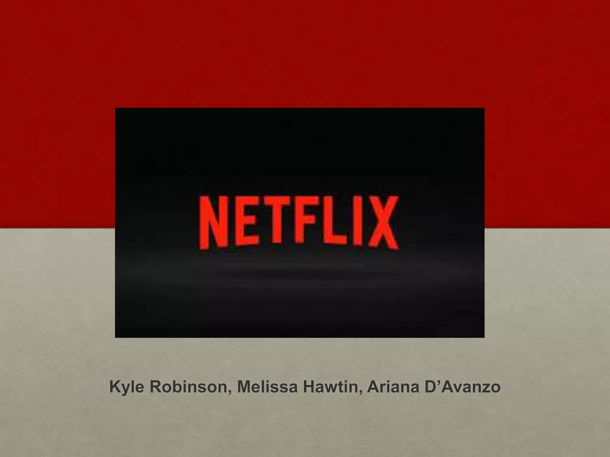 NETFLIX- swot pest porter v3 | PPTX