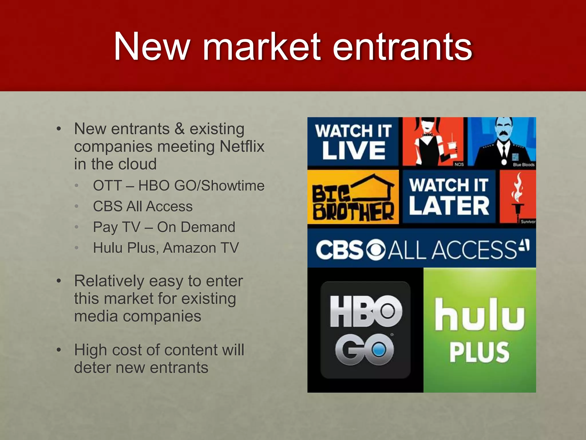 NETFLIX- swot pest porter v3 | PPTX