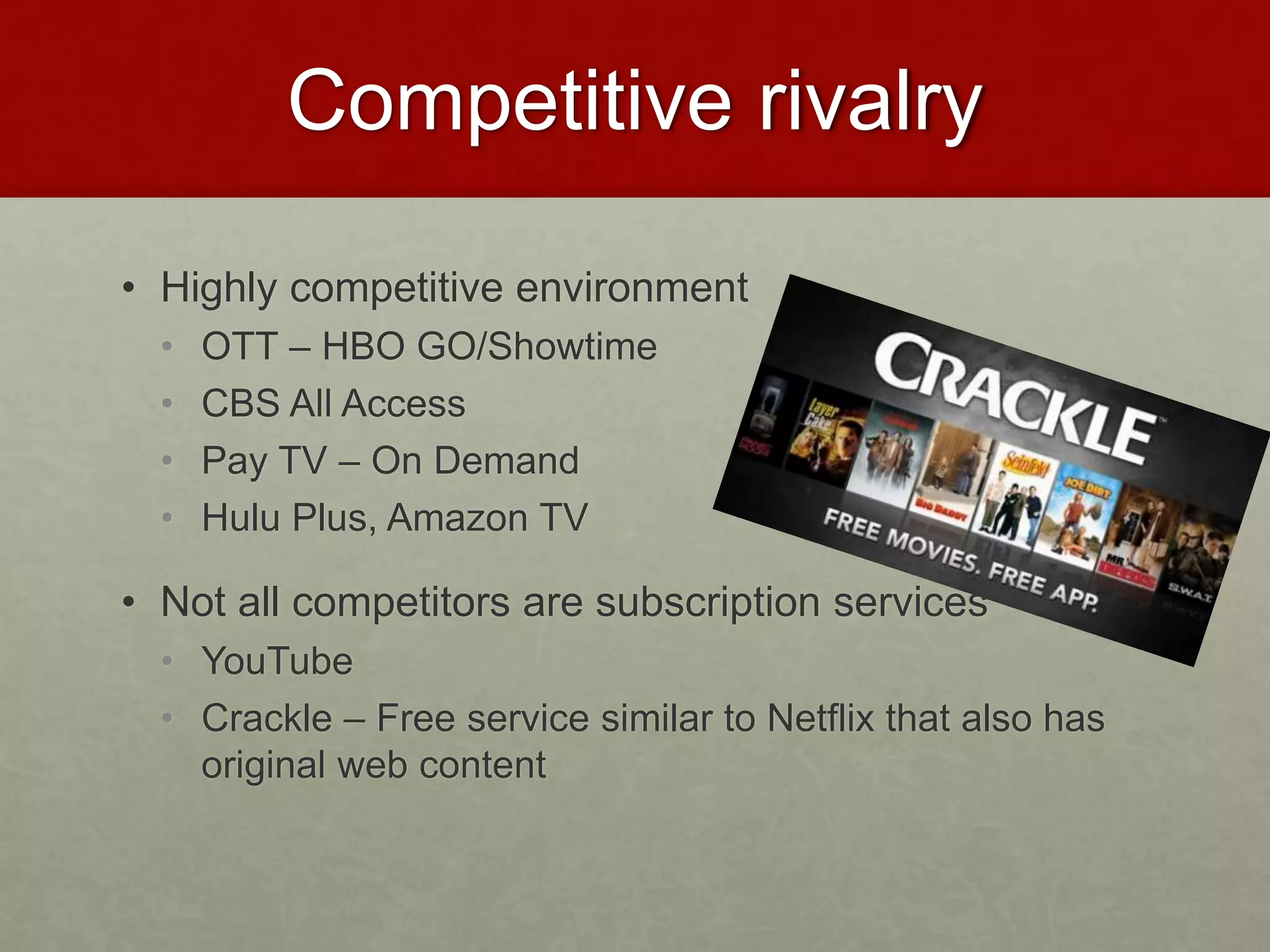 NETFLIX- swot pest porter v3 | PPTX