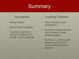 NETFLIX- swot pest porter v3 | PPTX