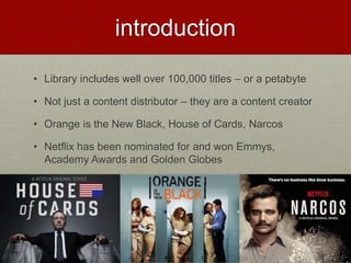 NETFLIX- swot pest porter v3 | PPTX