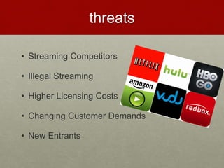 NETFLIX- swot pest porter v3 | PPTX