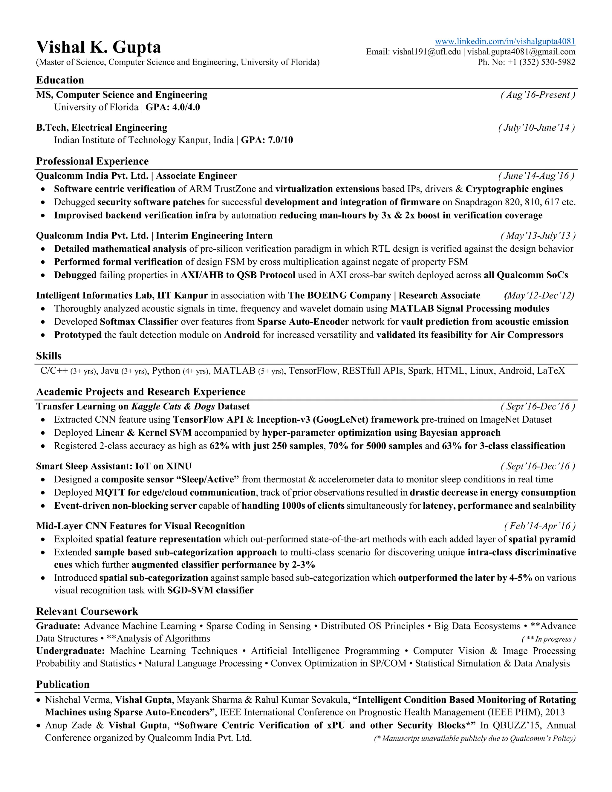 Resume_1 | PDF