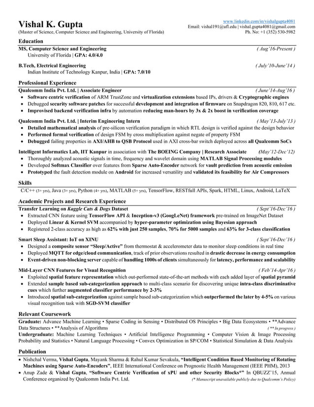 Resume_1 | PDF