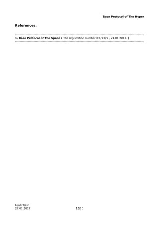 Base Protocol of The Hyper | PDF