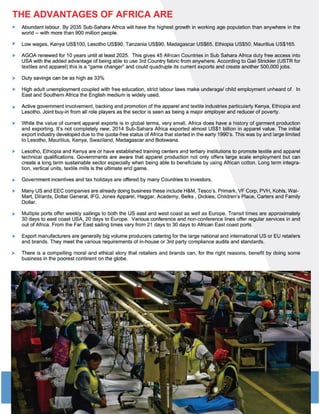 Africa, The Next Frontier article by C. Wynne-Potts | PDF
