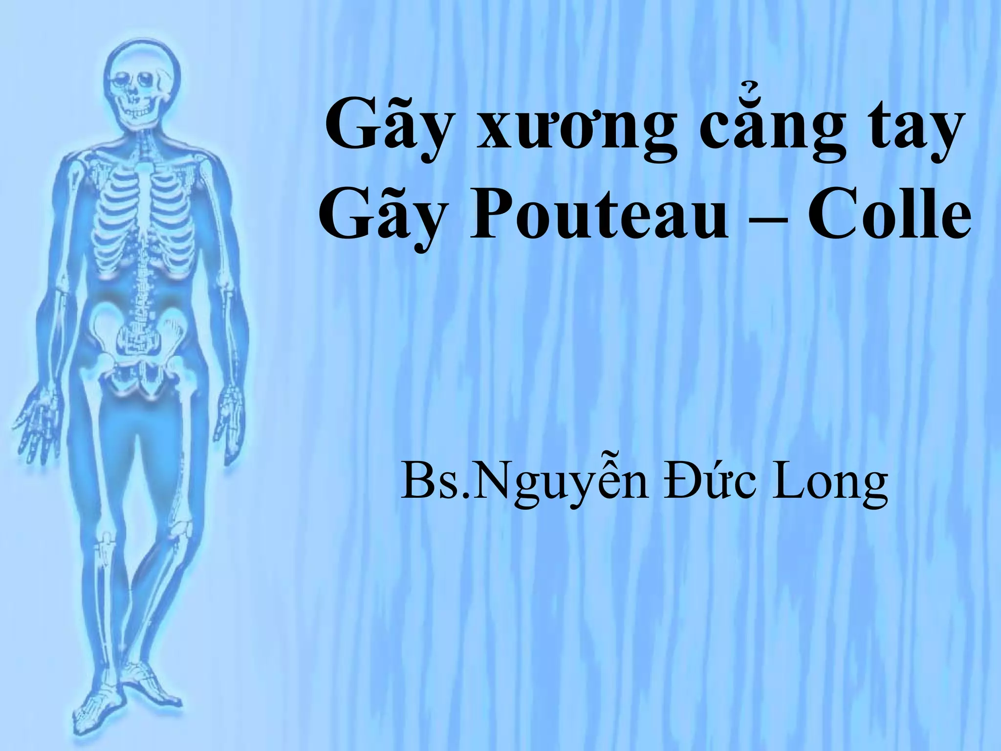 B5 gay pouteau û colle_BỆNH NGOẠI KHOA | PPT