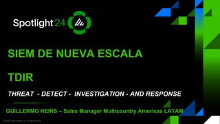 EXABEAM - TDIR y el SIEM de Nueva Escala | PDF