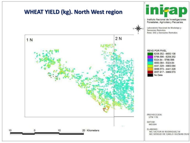 Crops yield estimation through remote sensing | PPTX | Agriculture ...