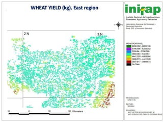 Crops yield estimation through remote sensing | PPTX