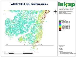 Crops yield estimation through remote sensing | PPTX