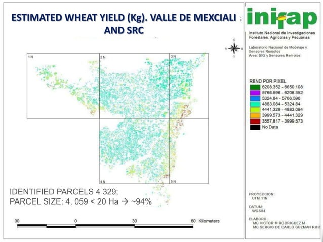 Crops yield estimation through remote sensing | PPTX | Agriculture ...