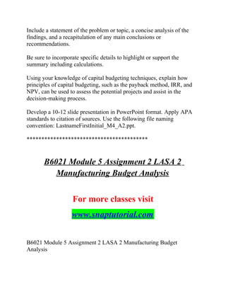 B6021 EXceptional Education/snaptutorial.COM | DOC