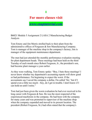 B6021 Education Organization -- snaptutorial.com