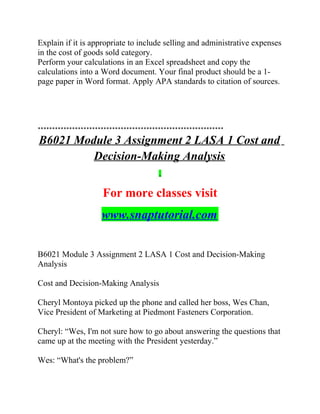 B6021 Education Organization -- snaptutorial.com