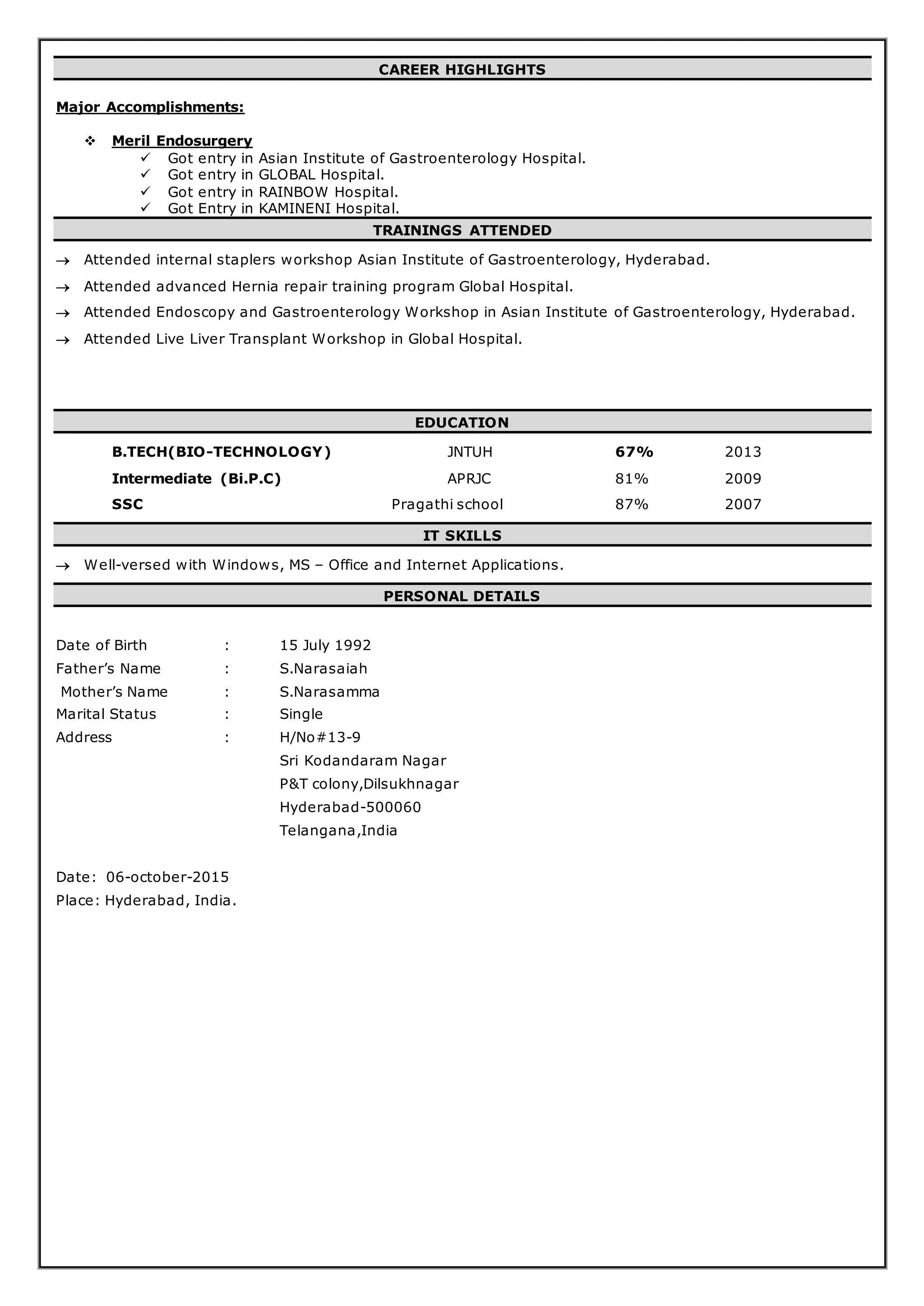 JAGADEESH.S RESUME | DOCX