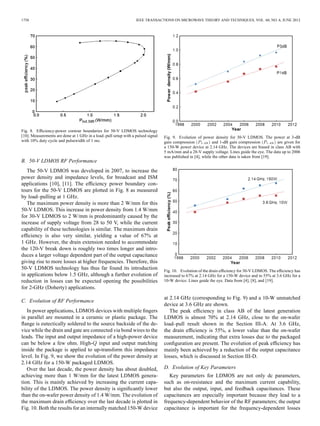 LDMOS technology for RF power amplifiers | PDF