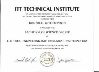 Bachelors Degree | PPT