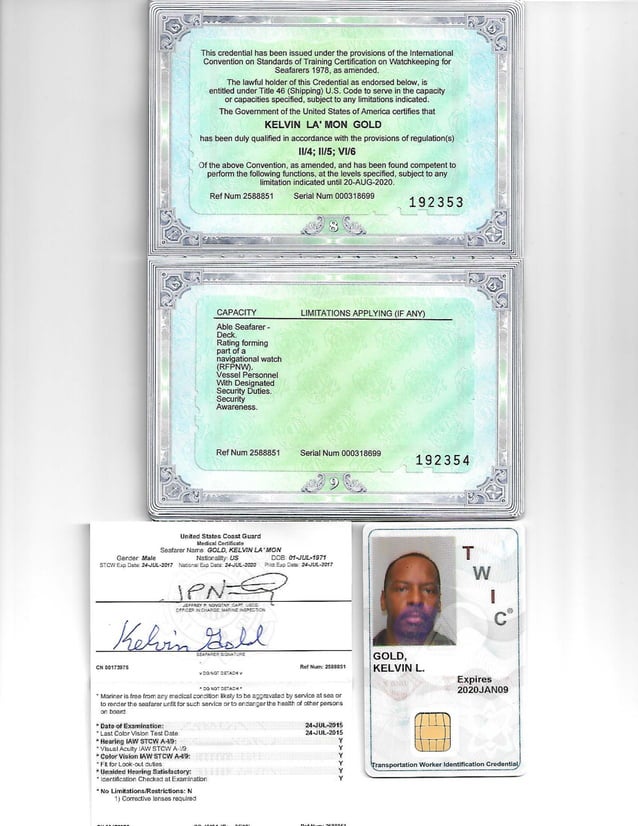 Credentials copy | PDF