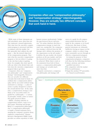 Workspan_Compensation Strategy_Sillery | PDF