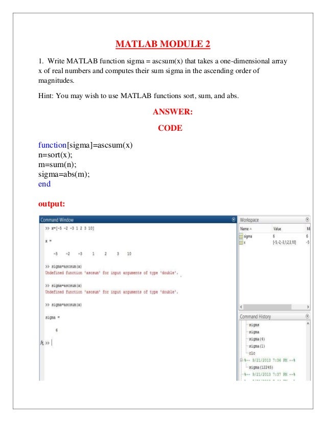 B61301007 Matlab Documentation 4915