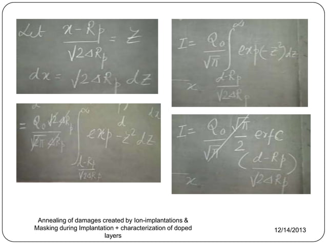 vlsi annealing and masking | PPTX