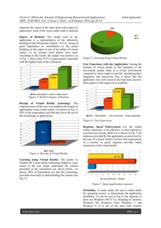 Application of Virtual Reality in a Learning Experience | PDF