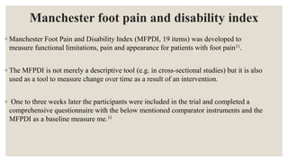 ANKLE DISABILITY | PPTX