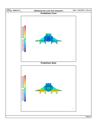 Laser Scanning Inspection Report-Reference | PDF