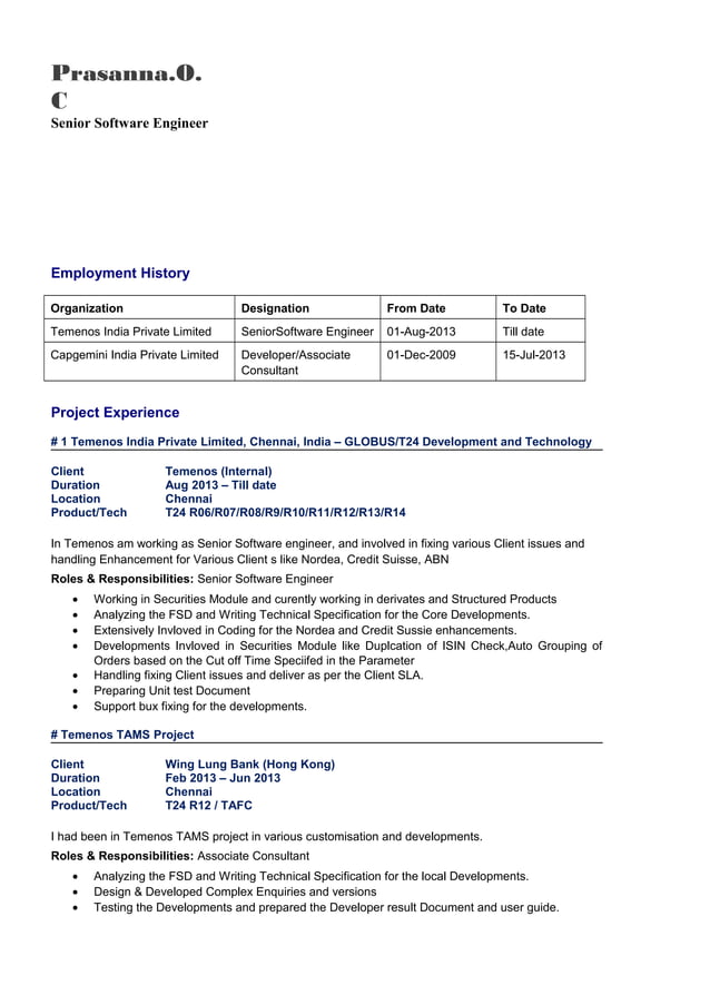 Prasanna_Resume | PDF