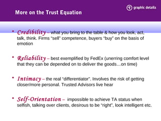 Trusted Advisor Pres_Training | PPT