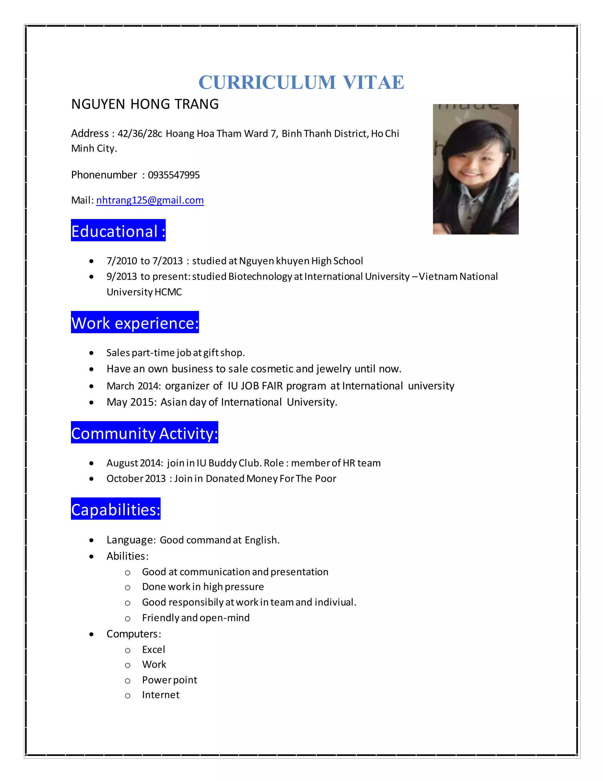CURRICULUM VITAE | DOCX