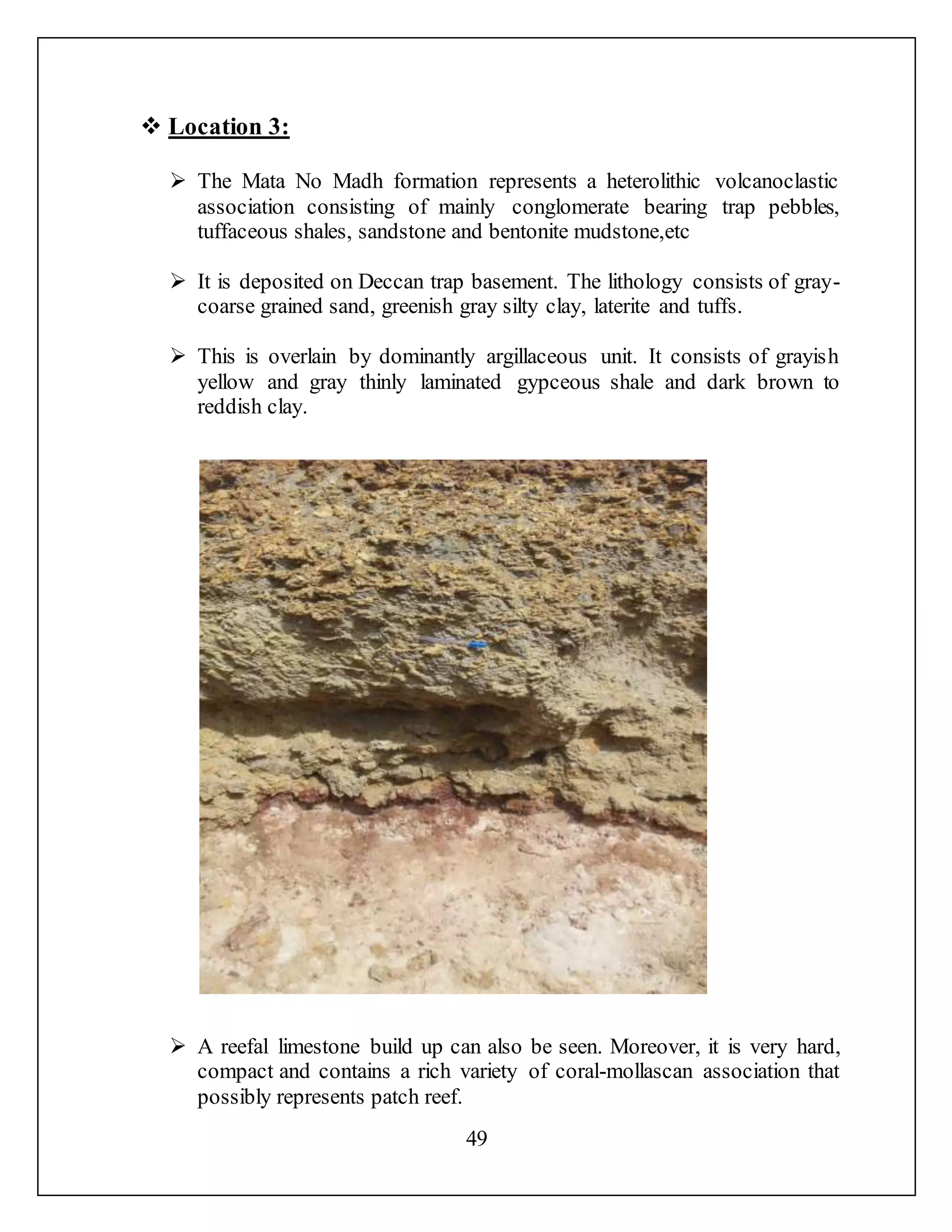 EARTH SCIENCE AND HYDROCARBON EXPLORATION FIELD WORK | DOCX