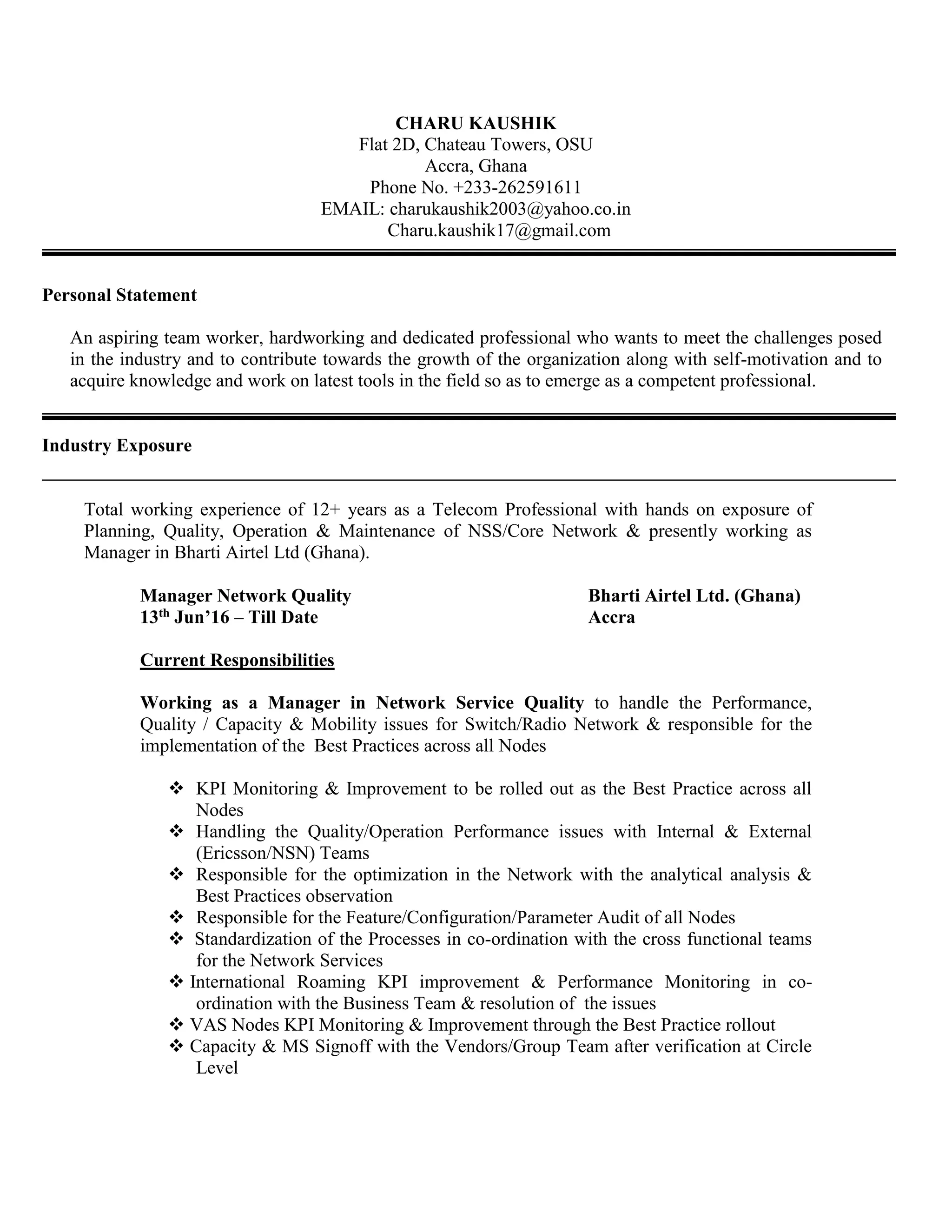 CK_RESUME | PDF