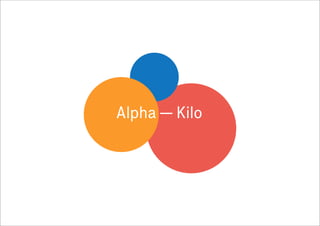 Alpha-Kilo Brand Book | PDF