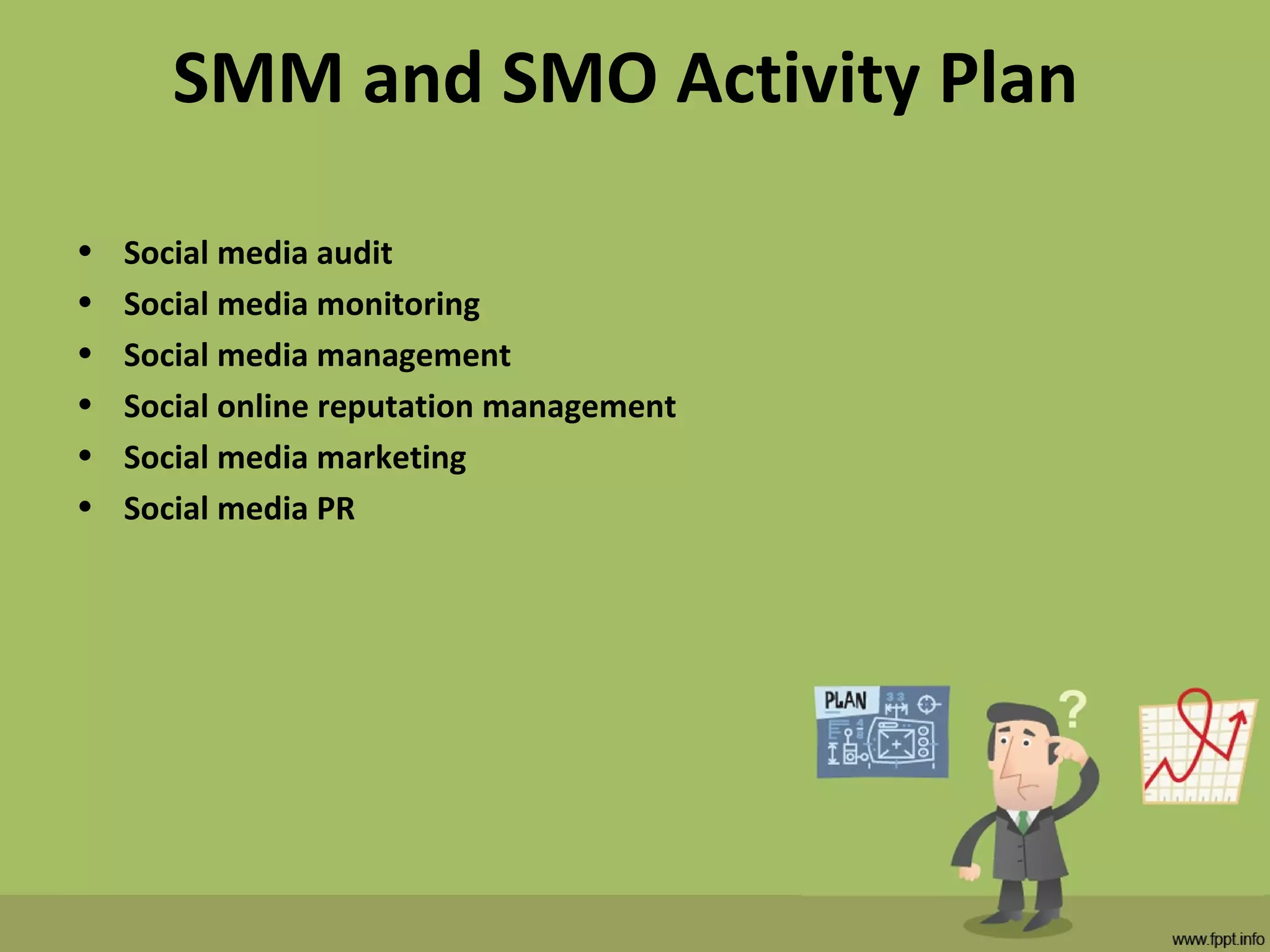 SMM and SMO Activity plan PPT | PPT